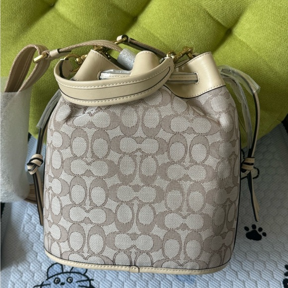 Coach | Bags | Coach Field Bucket Bag In Signature Jacquard | Poshmark